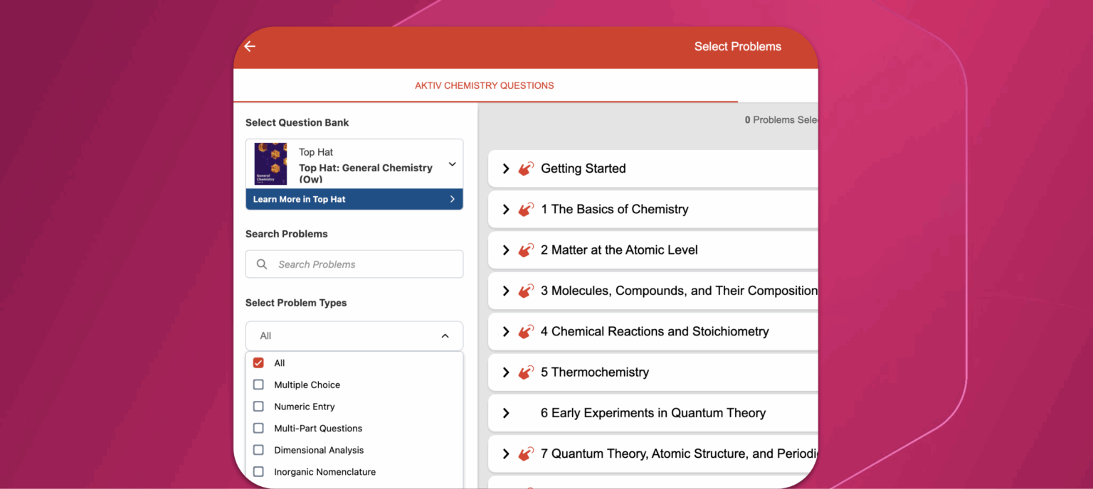 What's New in Aktiv: Smarter Tools for Better Chemistry Learning – Aktiv Learning